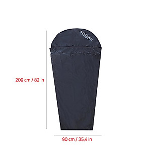 It likes Buck 703 hypora coating waterproof sleeping bag cover for Camping Travel Outdoor 82 x 35.4in