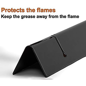 DELSbbq 5-Pack 22.5-inch Porcelain Steel Flavorizer Bars(16 Ga.), Replacement for Weber Genesis Silver B and C, Spirit 700, Gold B & C, Genesis Platinum B & C and 900 Grill