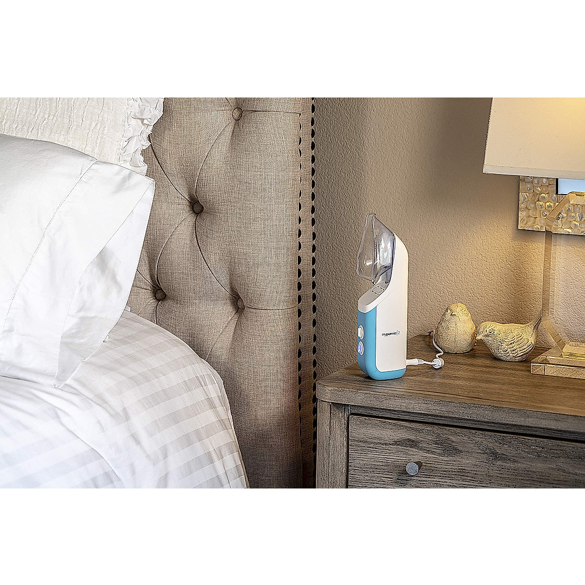 Mypurmist 2 Ultrapure Personal Handheld Steam Inhaler, Vaporizer and Humidifier (Plug-in)