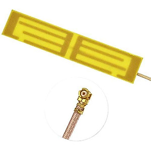 wlaniot 2.4G Wireless Mini PCI PCI-E WiFi Bluetooth Internal Antenna Built-in Antenna (5dbi,700-2600Mhz,U.FL/IPX Connector,RG178 Cable 4inches) 2pcs