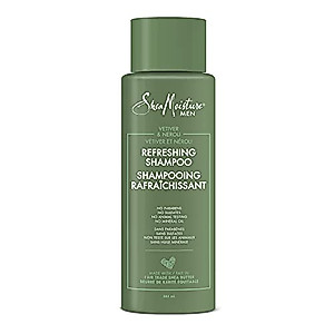 SHEA MOISTURE Men's Shea Refreshing Shampoo, 15 FZ