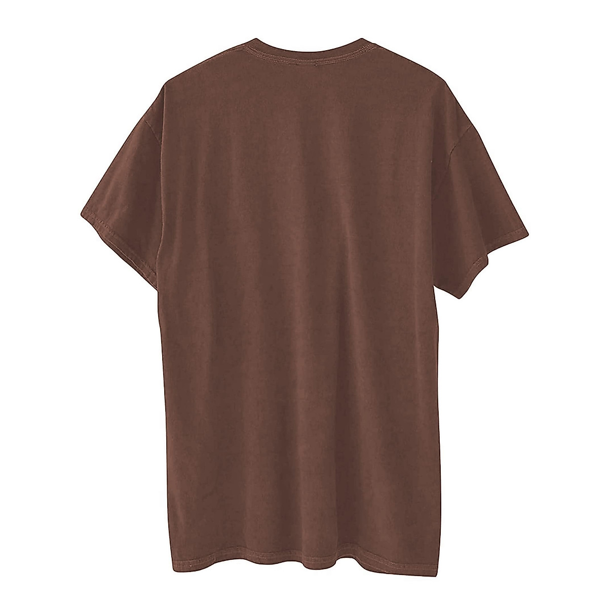 Avanova Women Skull Print Graphic Oversized Tees Vintage Skeleton Hands Loose Fit T Shirt Brown Small