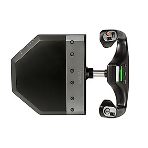 Logitech G PRO Flight Yoke System, Professional Simulation Yoke and Throttle Quadrant, 3 Modes, 75 Programmable Controls, Configurable Throttle Knobs, Steel Shaft, USB, PC - Black