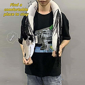 Verceco Monster Horse Plush Toy 46.5 inch Funny Creative Stuffed Animal Monster Plushie Halloween Thanksgiving Christmas Party Gift for Boys Girls