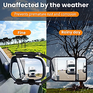 8sanlione Towing Hitch Towing Mirror