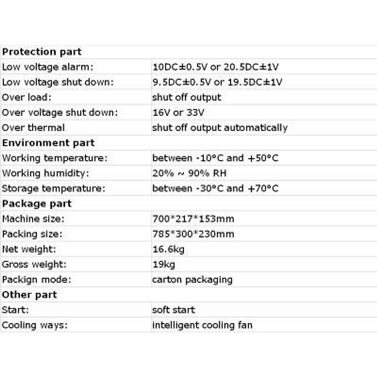 GOWE 6000W DC12V/24V AC110V/220V Off Grid Pure Sine Wave Single Phase Power Inverter with Charger and LCD Screen