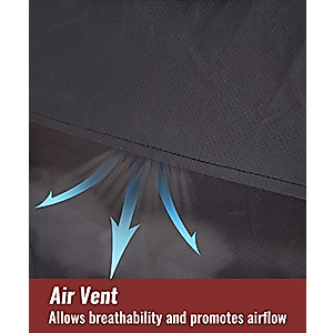 NUPICK Grill Cover for Blackstone 28 inch Griddle, Fits for Blackstone 22 inch & 17 inch Griddle with Hood and Stand, Come with a Round Basting Cover