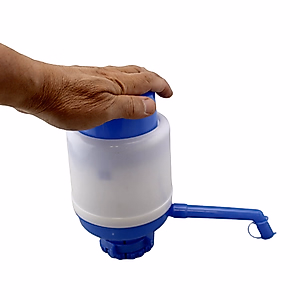 Dependable Industries Drinking Water Pump Manual Vacuum Action Dispenser for Drinking Water Bottles Fits Most Standard 3-5 Gallon Water Bottles