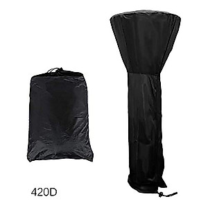 Heater Cover Anti-Dust Cloth, Garden Heater Cover Air Energy Heater Cover Outdoor Patio Rainproof Sunscreen Heater Cover