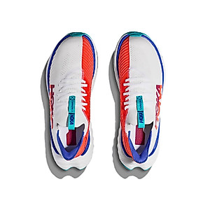 HOKA Carbon X 3 Running Shoe Womens Running 8 BM US WhiteFlame