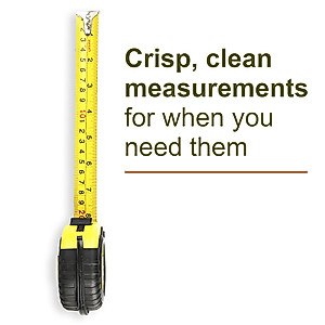 Tape Measure 25 ft, 10 Pack, Easy Read Retractable Tape Measure with Fractions Imperial and Metric Tape Measurers, 25 Foot by 1 inch