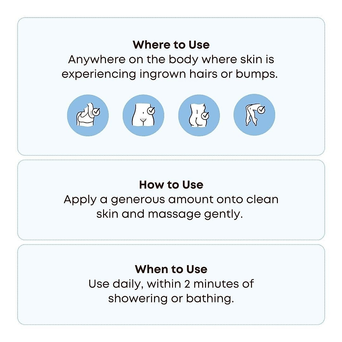 Bushbalm Ingrown Hair Oil - Helps with Ingrown Hair, Underarm Bumps, Soothes Skin, Razor Bumps and Post Shave Redness, 30 ml - Nude Oil