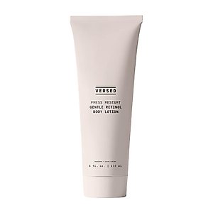Versed Press Restart Retinol Body Lotion - Skin Firming Lotion with Cocoa Butter, Squalane & Vitamin E - Lightweight All-Over Body Moisturizer for Dark Spots and Aging Dry Skin (6 oz)