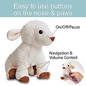 My Little Lamb - Singing Lamb w/Audio Bible, Stories and Songs (3+), Musical Stuffed Animal for Baby – Christian Toy for Children to Help Sleep & Memorize The Bible – Ideal Gift for Kids