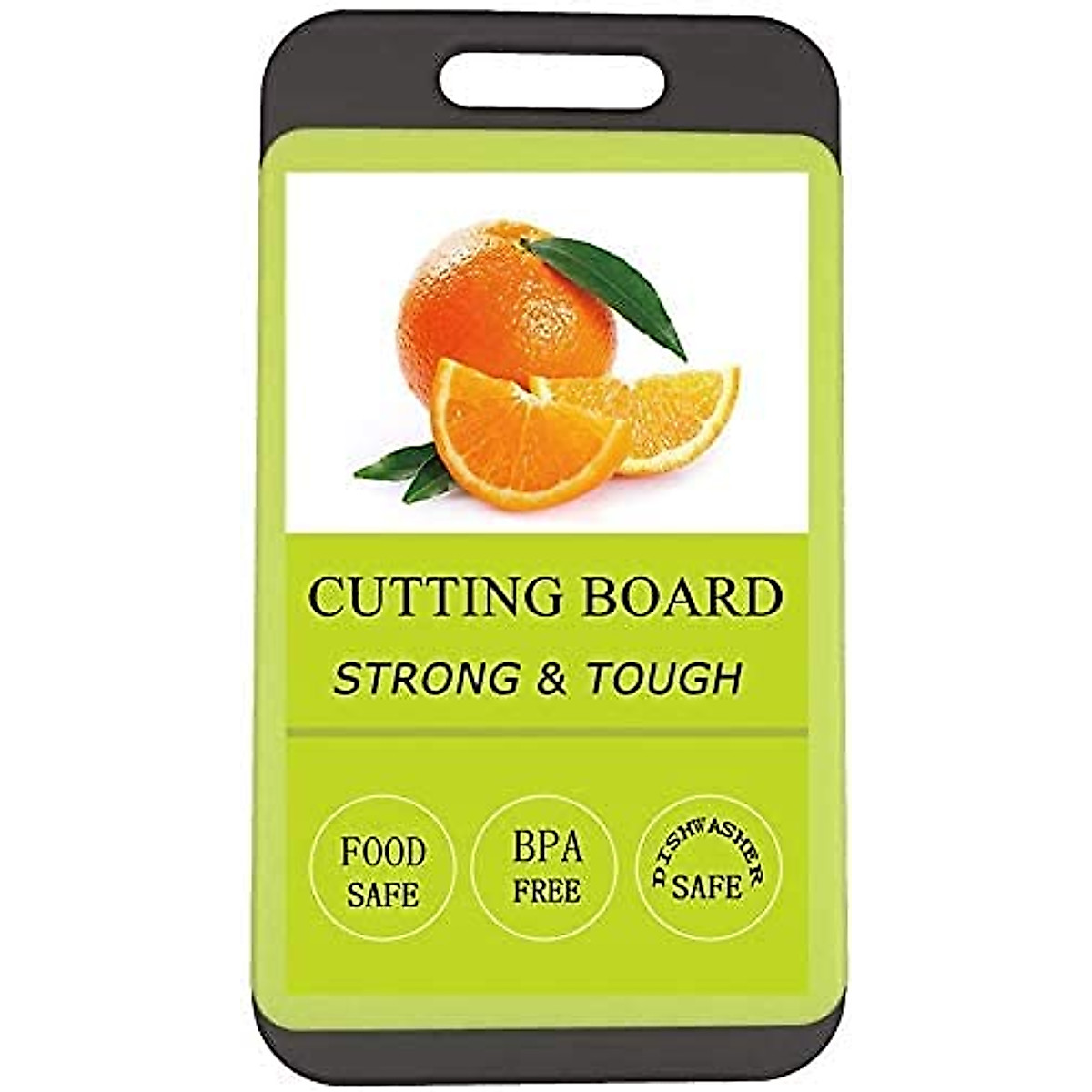 Svenee Mini Kitchen Cutting Board Mats, BPA-Free, Dishwasher Safe, Juice Grooves, Thicker Boards, Easy Grip Handle, Non Porous (1)