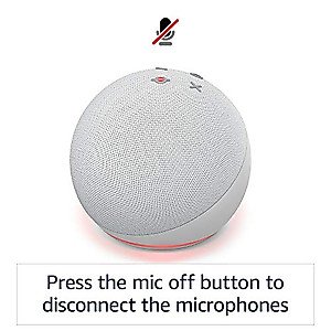 Echo Dot (4th Gen, 2020 release) | Smart speaker with Alexa | Charcoal