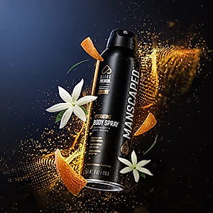 MANSCAPED® UltraPremium Hydrating Body Spray, Non-Greasy Quick Drying Spray-On Moisturizer Formula with Red Algae and Hyaluronic Acid for Skin Hydration (6 oz Aluminum Bottle)