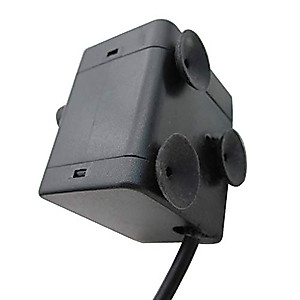 SENSTREE 52 GPH (200L/H, 3.5W) Submersible Water Pump, DC 12V Ultra Quiet Fountain Pump, 4.9ft High Lift Mini Brushless Pump with 1.4m (4.59ft) Power Cord for Fish Tank, Pond, Aquarium Auto Top Off