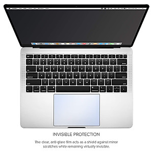 UPPERCASE GhostCover® Touch Premium Trackpad Protectors with Matte Finish, Compatible with 2023 2024 M2/M3 MacBook Air 15", A3114 A2941, 2 Pack, Matte Clear