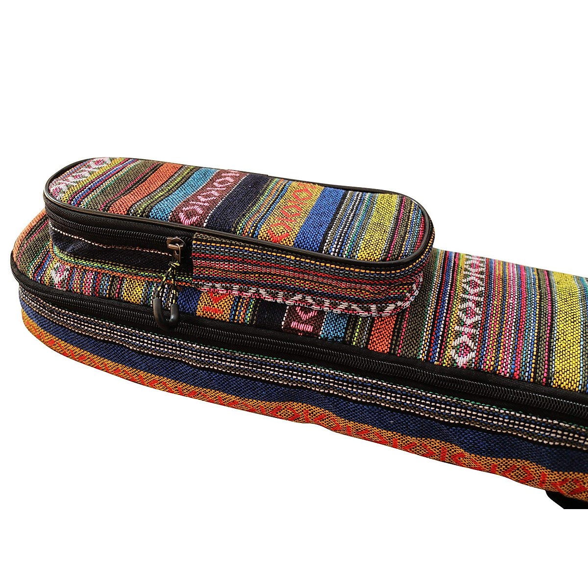 MUSIC FIRST Original Design 0.65" (16mm) Thick Padded Country Style 5-string Banjo Case, Banjo Gig Bag (Fit for Overall Length 38 inch / 96~97cm Full Size Banjo).