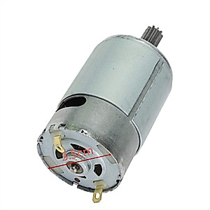 weelye 2 Pcs Universal 550 15000RPM Electric Motor RS550 12V Motor Accessories for Kids Electric Cars Children Ride On Toys Replacement Parts