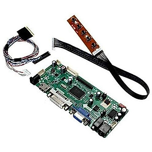 ZYM119 LCD Controller Board 40P 8-bit HD DVI VGA Audio PC Module Kit for B156XW02 15.6 Inch Display Circuit Board