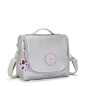 Kipling New Kichirou Metallic Lunch Bag Candy Metal Fun