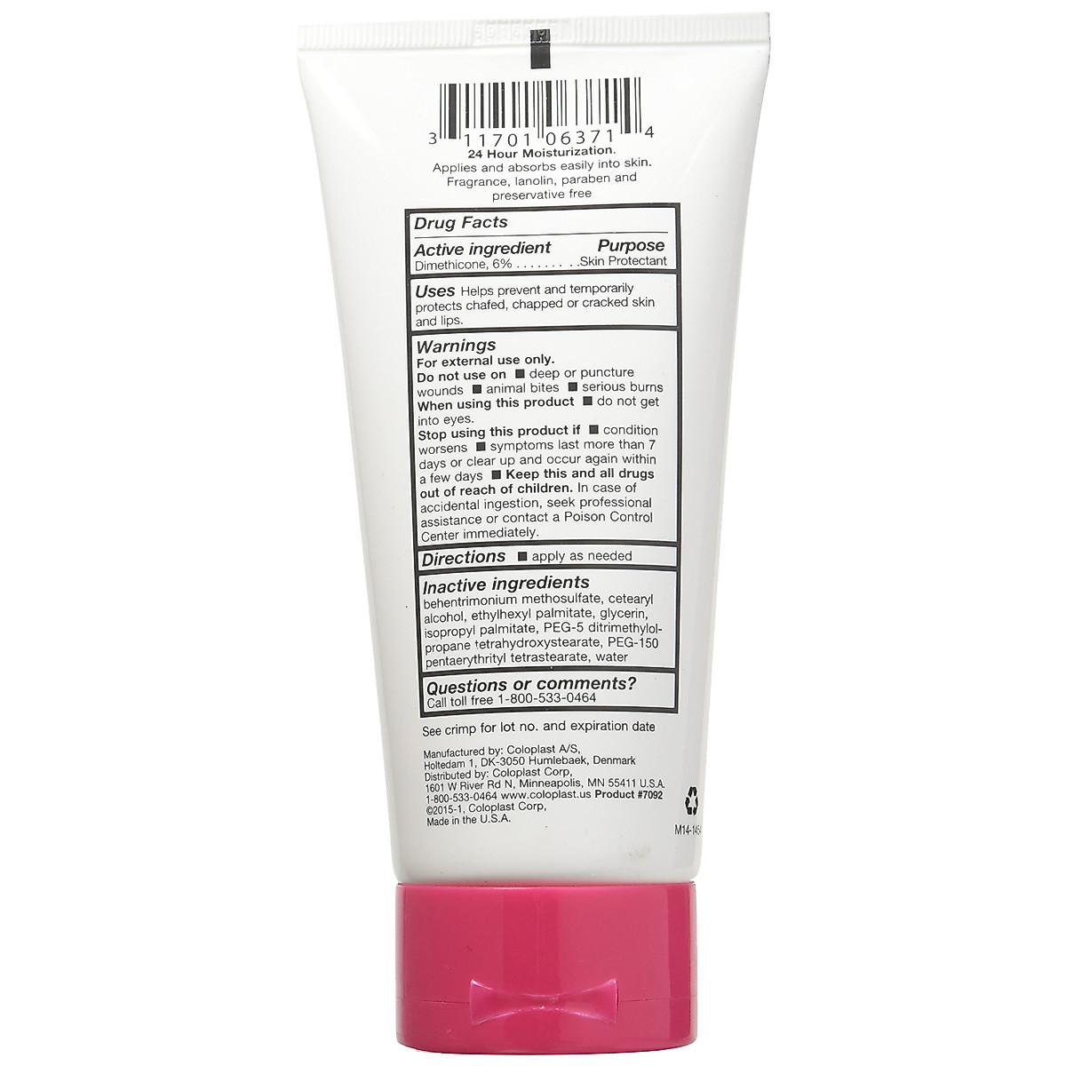 Sween 24 Unscented Hand and Body Moisturizer Cream 5 oz. Tube 7092 1 Ct