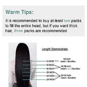 Straight Clip in Hair Extensions for Black Women Clip in Hair Extensions Real Human Hair,8pcs Per Set with 18Clips Double Lace Weft,120Gram,100% Real Soft Human Hair Natural Black (16Inch, #1B)