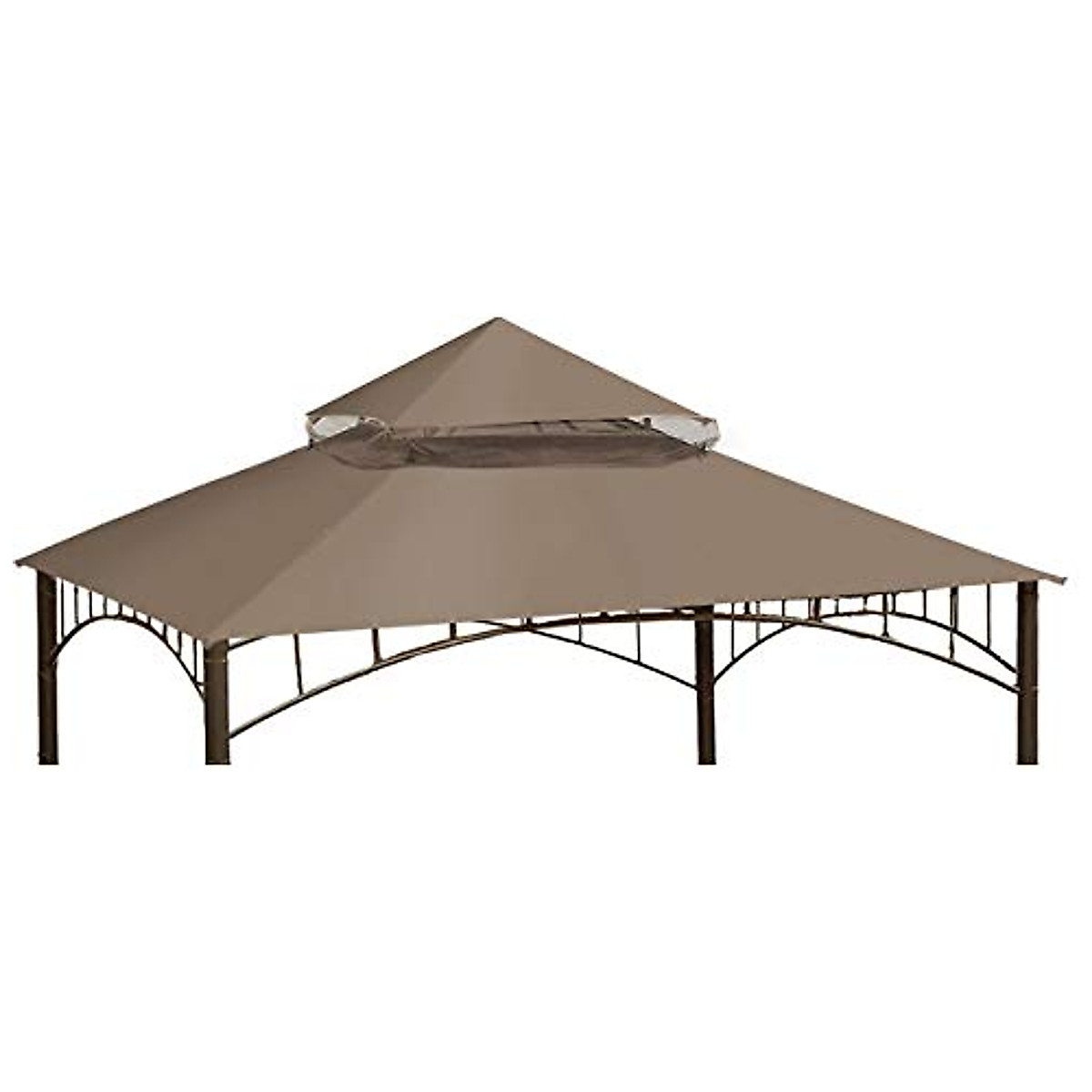 Ontheway 10FT x 10FT Replacement Canopy roof, Model L-GZ136PST for Target Madaga Gazebo