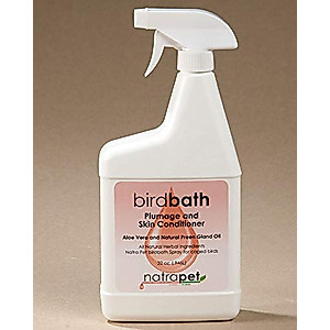 Natra Pet Bird Bath Spray 16 oz