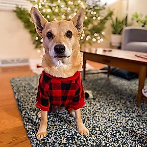 SCENEREAL Dog Pajamas for Small to Large Dogs Soft Pet Sweater Clothes Warm Puppy Onesie Outfits for Doggie Winter Christmas - Dog Jammies Pjs