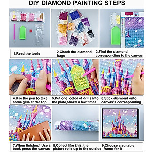 DIY 5D Diamond Painting Movie by Number Kits Full Drills for Adults,Round Drill Cross Crystal Rhinestone Pictures Arts Craft for Home Wall Decor Gift.(Interstellar Baby-1/30X40cm/11.8X15.7inch)