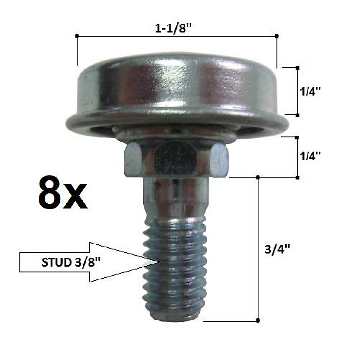 Glider Rocker Bearings