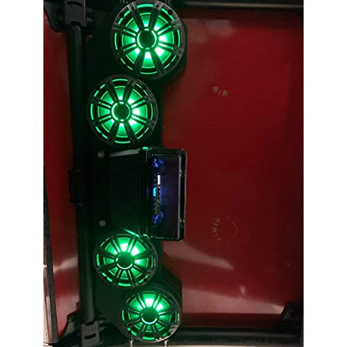 Galena RZR PRO XP Sound Bar Tower Speakers Stereo Bluetooth Radio Razor - PROXPRGB