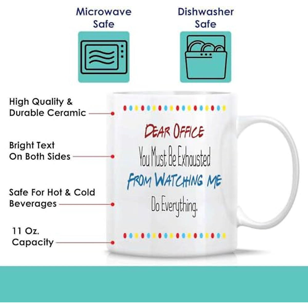 Sarcasm Gift for Secretary Clerks, an Ideal Housewarming Present for Women Humor, Sarcastic Quote on 11 Oz White Ceramic Coffee Mug