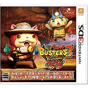 NINTENDO 3DS Yo-kai Watch Busters 2 Hihou Densetsu Banbaraya Magnum JAPANESE VERSION For JAPANESE SYSTEM ONLY !!