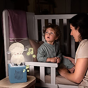 Tonies Night Light - Sleepy Sheep Audio Play Character from Sleepy Friends | Warm Glow | 90 Minutes of Beautifully Composed Melodies | Record Your Own Bedtime Stories