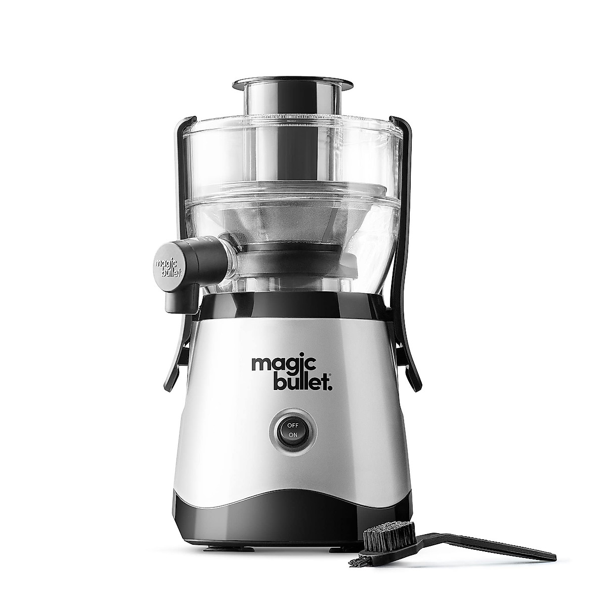 magic bullet Mini Juicer (Renewed), no cup, Silver and Black
