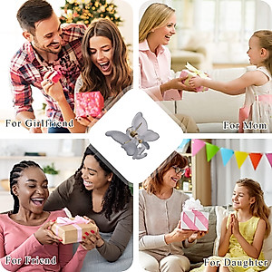 Mini Butterfly Hair Accessories - Tiny Claw Clips for Girls and Women, 90s Cute Hair Clips for Toddlers