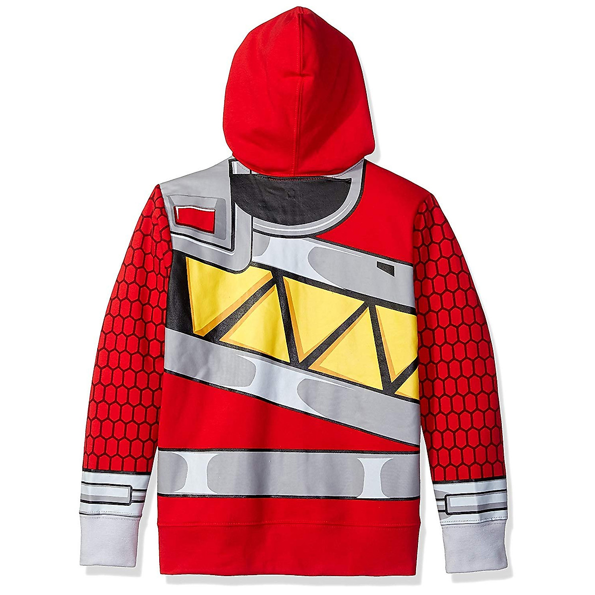 Power Rangers Little Boys Red Ranger Dino Charge Costume Hoodie, Small - 4