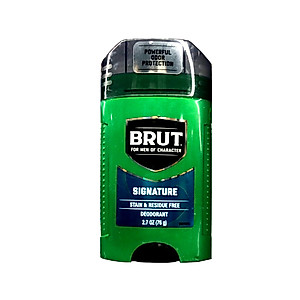 Brut Deodorant Oval Solid 2.25 Oz. (3 Pack)