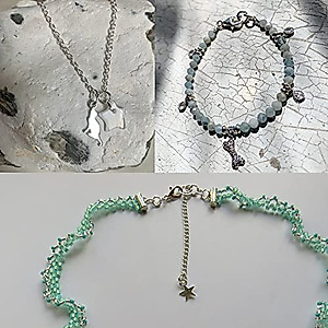 Sterling Silver Jump Rings for Jewelry Making 4mm 5mm 6mm 925 Sterling Silver Open Jump Rings for DIY（60 PCS）