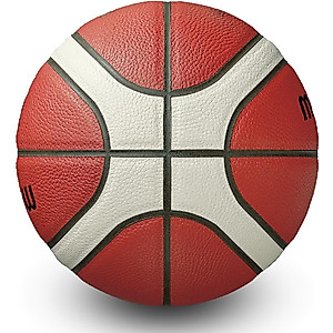 Molten Official Olympic FIBA Indoor Outdoor Basketball, Men's Size 7, Synthetic Leather
