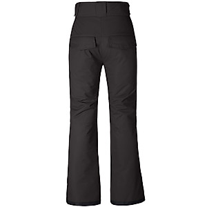 wantdo Women's Waterproof Ski Pants Winter Warm Snowboard Pants Outdoor Snow Pants Black Large