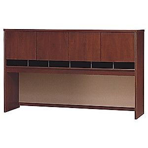 Bush Business Furniture Series C 72W 4 Door Hutch in Hansen Cherry