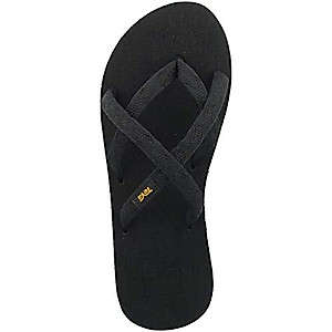Teva Women's Olowahu Flip-Flop - 9 B(M) US - Mix Black on Black