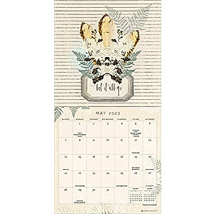 FIREWEED 2023 Wall Calendar: Made of Magic | 12" x 24" Open | Amber Lotus Publishing