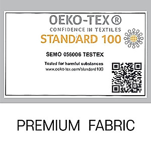 Roll&Stack Storage Bag Organizer for Comforters, Blankets, Bedding, Puffer, Large Clothes, Stackable, Underbed, Dustproof, Washable, High Density Premium Fabric, Organization Pouch, Space Saving Bags - L (45L), White, 2 pack