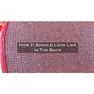 Mybecca Persian RED Carpet Aisle Runner 2 x 10 ft (1.8ft x 10 ft) 21.6 in x 120 in Color: Dark Red High Class VIP Quality for Parties, Hollywood-Feel Events, Wedding and Ceremony